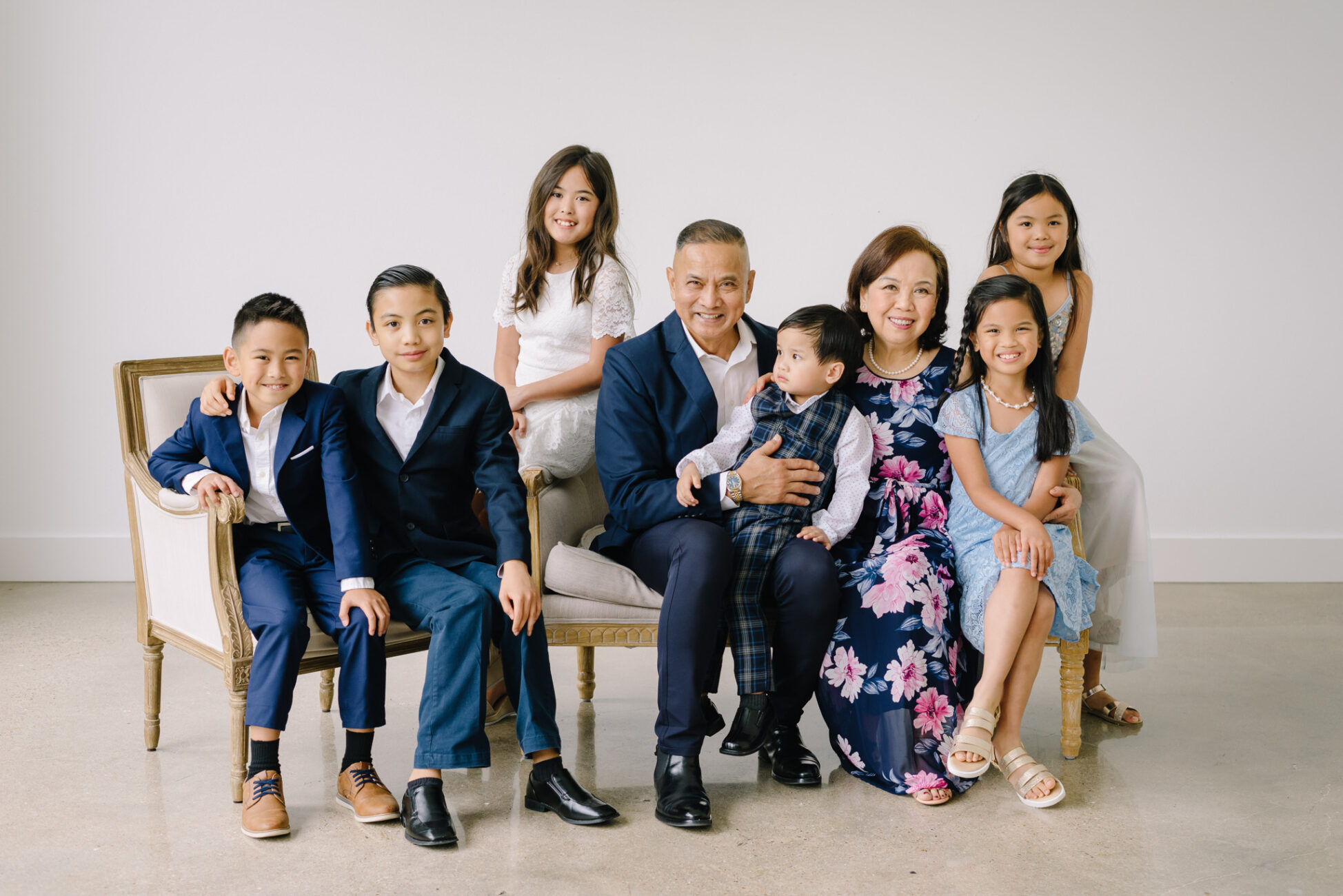 Houston family portrait wedding photographer - Richmond, TX